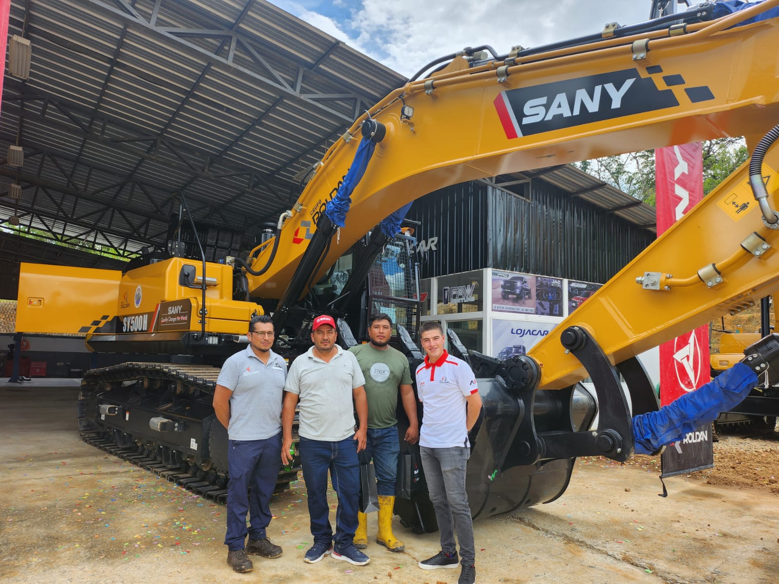 Nueva Excavadora SANY SY215H